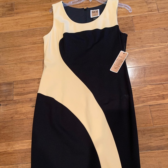 Nue by Shani | Dresses | Nue By Shani Colorblock Slimming Sheath Dress ...